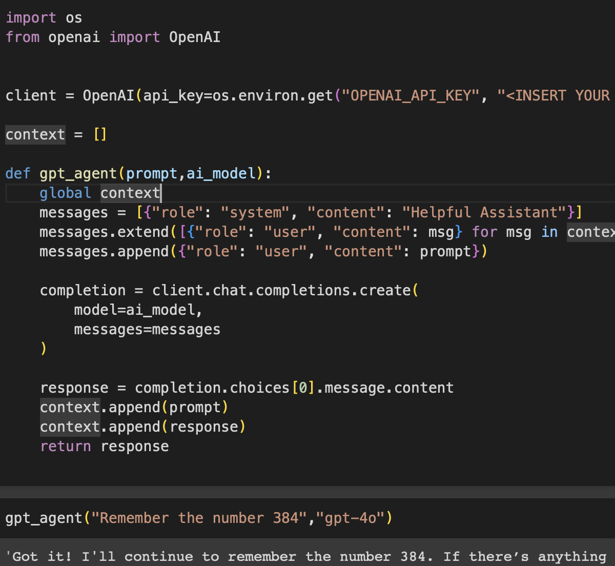 Build Your First GPT-4o App